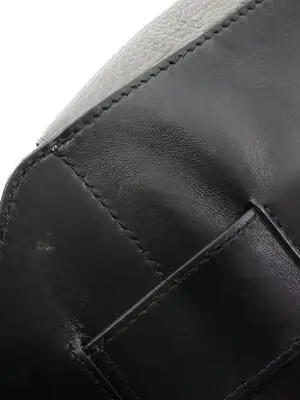 JIMMY CHOO Grey Leather Belt Bag