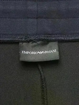 Emporio Armani Drawstring-waistband Track Pants - Blue