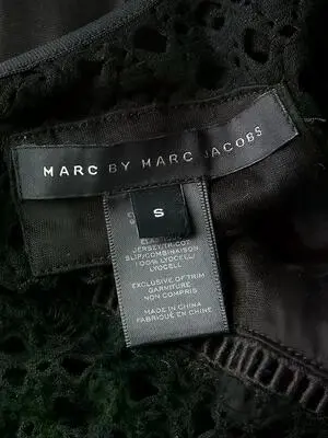 Marc Jacobs Vintage Eyelet Asymmetrical Hem Dress