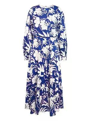 Valentino Garavani Cotton Maxi Dress - Blue