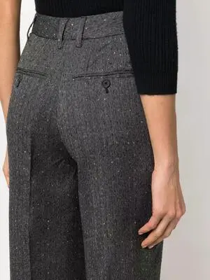 Prada 2010s Cropped Tailored Trousers