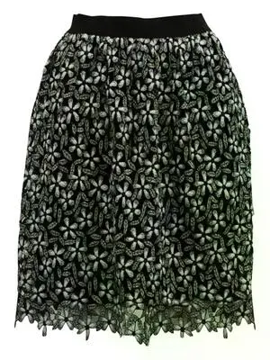 SELF-PORTRAIT Guipure-lace Mini Skirt