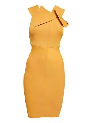 Chatelles Draped Neckline Dress