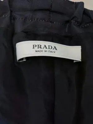 Prada Python Print Overcoat