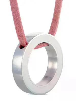 Movado Breast Cancer Awareness Sterling Necklace