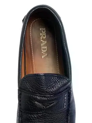 Prada Logo-lettering Loafers