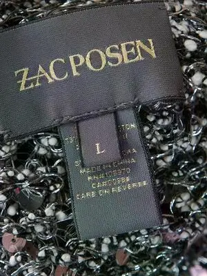 Zac Posen Sequin-embellished Sleeveless Top