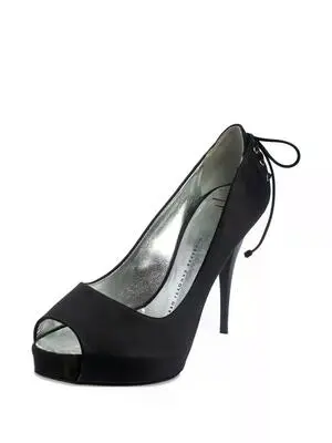 GIUSEPPE ZANOTTI 110mm Satin Pumps - Black