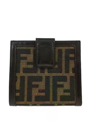Fendi 1990-2000 Zucca Wallet - Brown