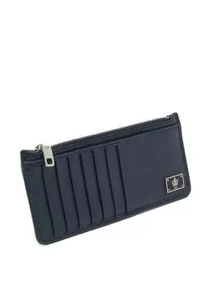 Dolce & Gabbana Logo-plaque Leather Card Holder