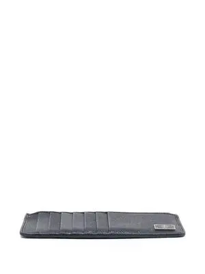 Dolce & Gabbana Logo-plaque Leather Card Holder