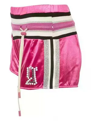 John Galliano Striped-trim Shorts