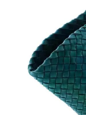 Bottega Veneta Cabat Intrecciato Nappa Medium Tote Bag - Blue