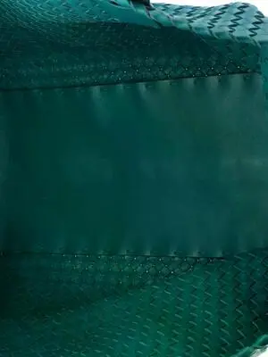 Bottega Veneta Cabat Intrecciato Nappa Medium Tote Bag - Blue