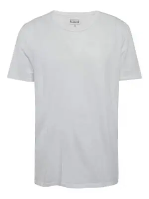 MAISON MARGIELA Deconstructed Crew-neck T-shirt - White