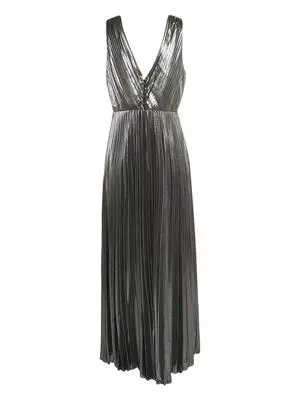 Aidan Mattox Pleated Maxi Dress