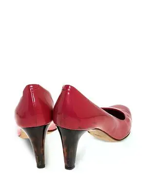 Bally 80mm Patent-finish Leather Pumps
