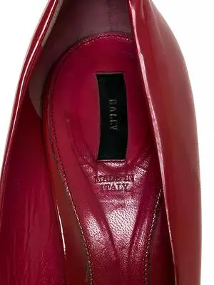 Bally 80mm Patent-finish Leather Pumps