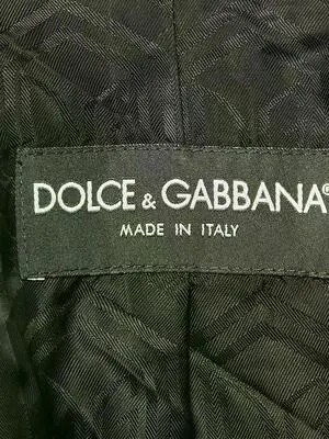 Dolce & Gabbana Striped Embellishment Blazer - Black
