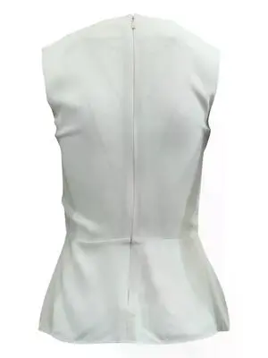 Chloé Vintage Peplum V-neck Blouse