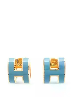 Hermès Mini Pop H Earrings - Gold