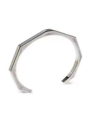Fendi Ff-logo Open-cuff Bracelet