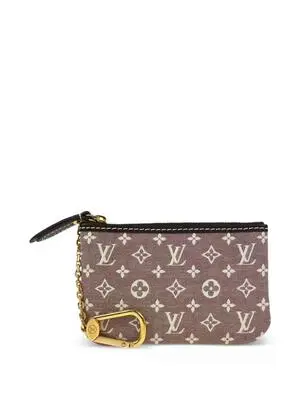 LOUIS VUITTON 2010 Pochette Cles Coin Purse - Brown