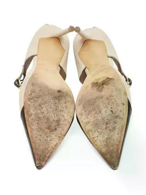 MALONE SOULIERS 100mm Sadie Two-tone Pointed-toe Pumps