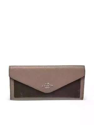 COACH VINTAGE Leather Continental Wallet