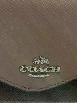 COACH VINTAGE Leather Continental Wallet