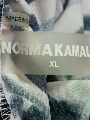 Norma Kamali Zebra-motif Swimsuit - Blue
