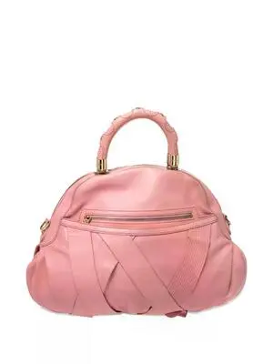 Versace Venita Bow Leather Tote Bag