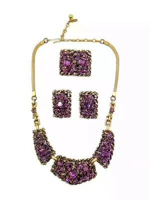 JENNIFER GIBSON JEWELLERY Barclay Necklace Set - Gold