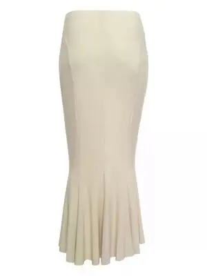 Norma Kamali Mermaid Hem Midi Skirt