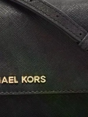 Michael Kors Logo-lettering Mini Bag - Black