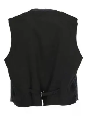 ROMEO GIGLI 1990s Striped Single-breasted Waistcoat
