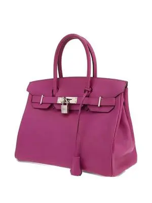 Hermès Birkin 30 Handbag - Purple