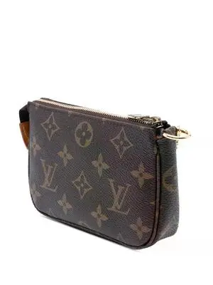 LOUIS VUITTON 1999 Monogram Mini Pochette Accessoires Handbag
