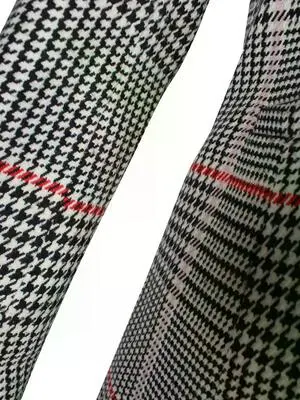 ANINE BING Plaid Double-breasted Blazer