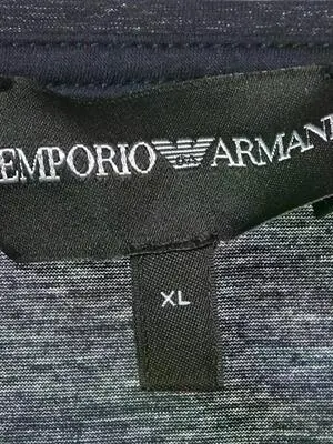 Emporio Armani Logo-print Cotton T-shirt - Blue