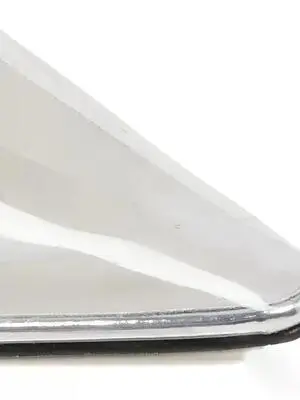 Mach & Mach 100mm Diamond Dreams Crystal Pumps - White