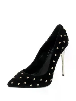 Alexander McQueen 120mm Studded Pumps - Black