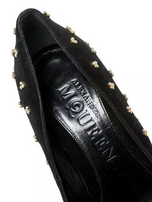 Alexander McQueen 120mm Studded Pumps - Black