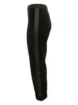 Bailey 44 Side-tape Velvet Leggings