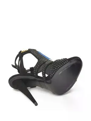 GIUSEPPE ZANOTTI 120mm Strass Sandals