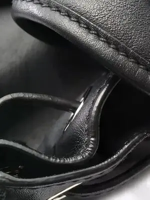 Prada Logo-plaque Leather Backpack