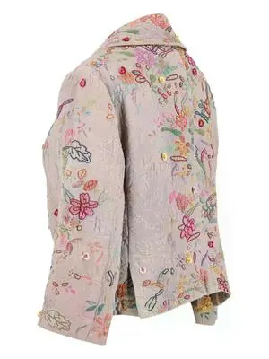 Aspesi Floral-embroidered Blazer