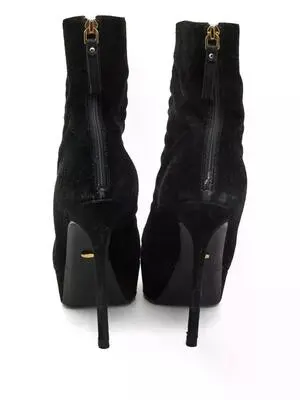 SERGIO ROSSI 150mm Leather Boots