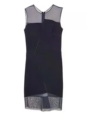 Sandro Mesh-panel Dress