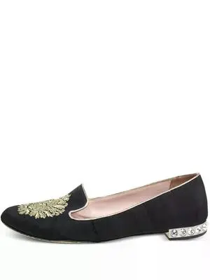 Miu Miu Embroidered Shoes For Women